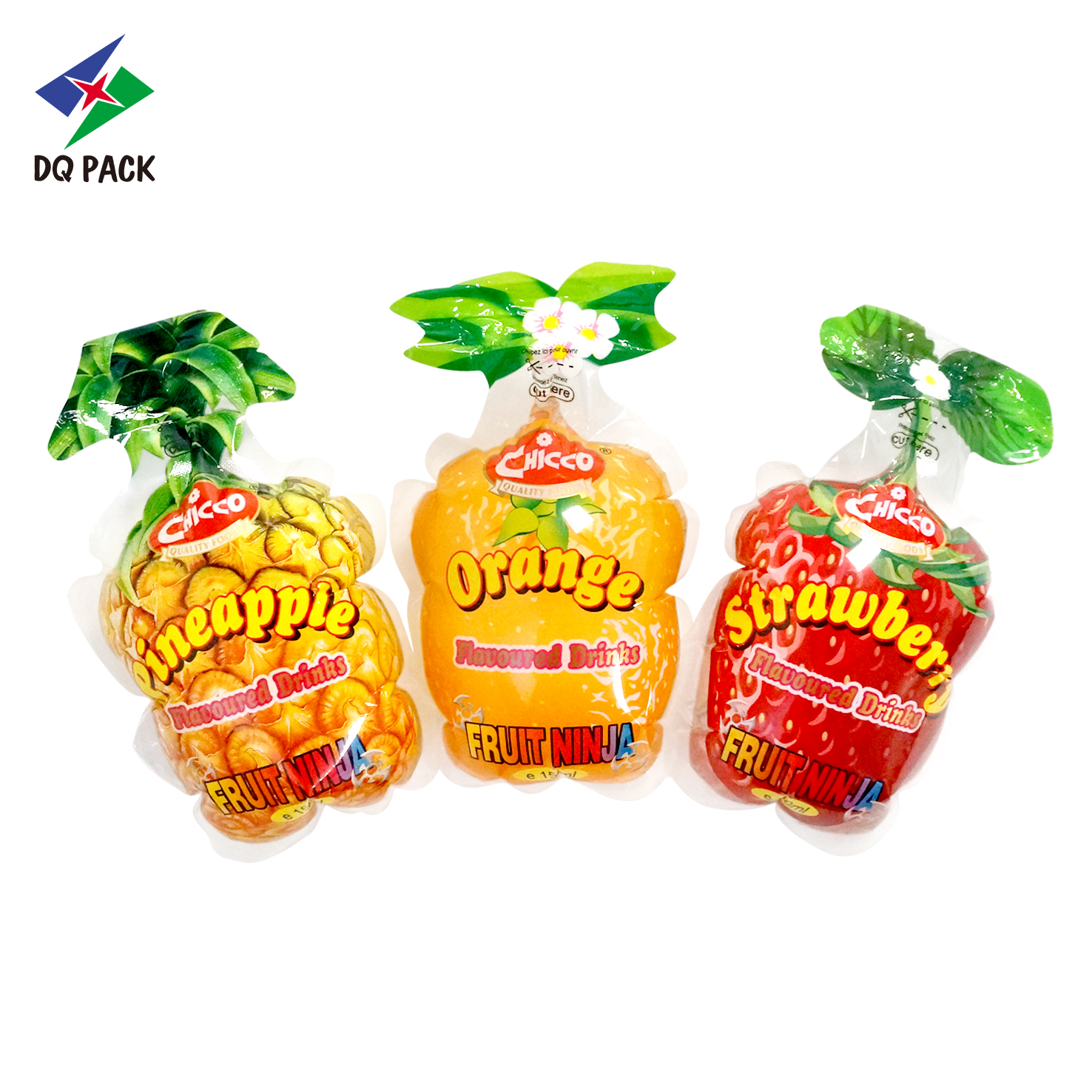 China DQ PACK Special Shape Injection Bag Beverage Plastic Packaging ...